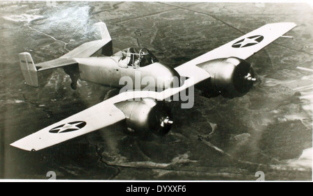 Airplane - Grumman XF5F Skyrocket Stock Photo - Alamy