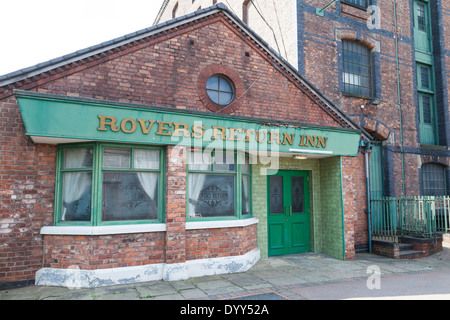 Replica of The Rovers Return Inn, Coronation Street-themed attraction ...