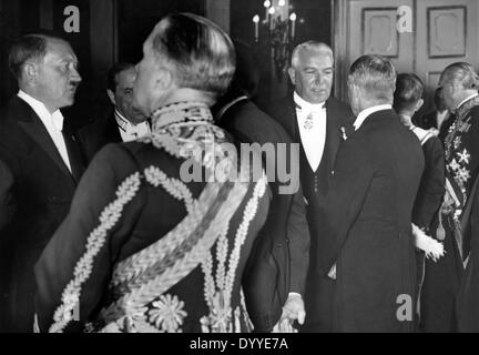 Konstantin Freiherr von Neurath and Adolf Hitler Stock Photo - Alamy