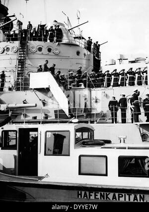 Ship 'Adolf Hitler', 1933 Stock Photo - Alamy