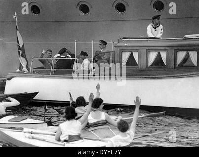 Ship 'Adolf Hitler', 1933 Stock Photo - Alamy