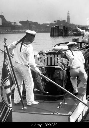 Ship 'Adolf Hitler', 1933 Stock Photo - Alamy