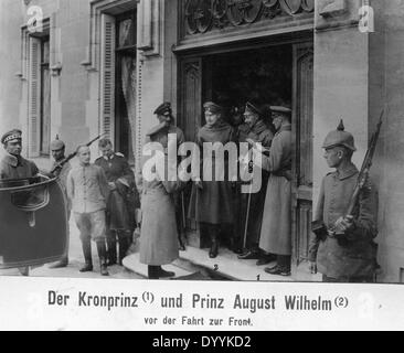 Prince August Wilhelm of Prussia, 1916 Stock Photo - Alamy