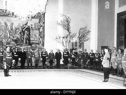Adolf Hitler at his birthday party Stock Photo - Alamy