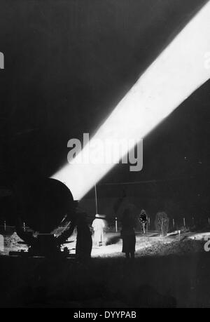 World War I & II searchlight Battery at Langdon Bay, Dover Cliffs, Kent ...