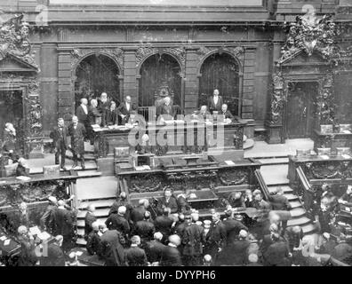 Session of the German Parliament, Berlin, Germany Stock Photo: 11427712 ...