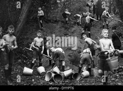 Boys in an Adolf Hitler School, 1935 Stock Photo, Royalty Free Image ...
