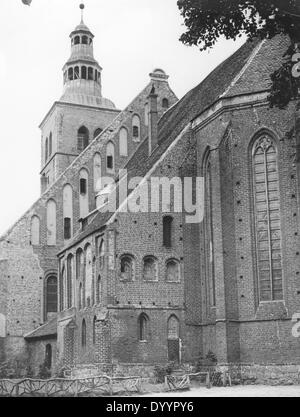 The Marienkirche (St. Mary's Church) in Leipzig is a historic site with ...