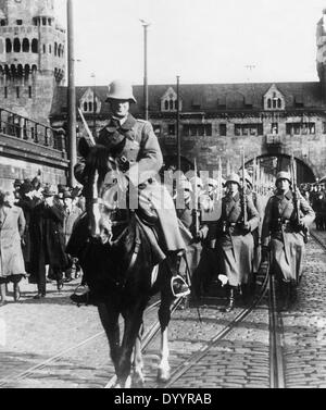 German re-occupation of Rhineland, 1936 Stock Photo: 65986676 - Alamy