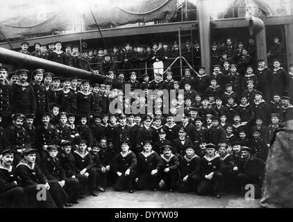 Crew of the SMS Wolf, 1918 Stock Photo - Alamy