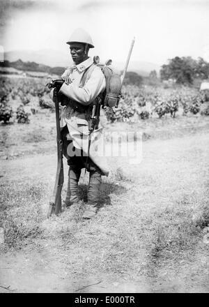 World War I 1914-1918: Senegalese, French colonial troops, part of ...