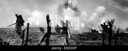Scene from a German war movie Stock Photo - Alamy