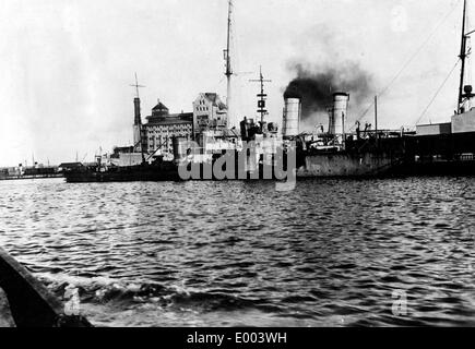 German torpedo boats during WWI Stock Photo - Alamy