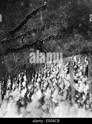 German poison- gas 1915 Stock Photo - Alamy