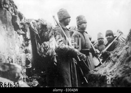RUSSIANS IN TRENCH Stock Photo - Alamy
