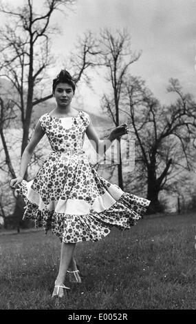 Women's fashion, 1957 Stock Photo - Alamy