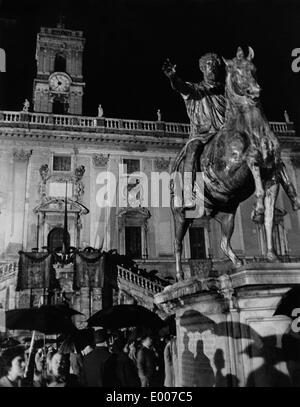 The Capitol. Rome. 1957 Stock Photo - Alamy