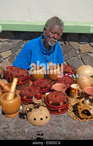 Dominica, Roseau. Caribbean Baskets Stock Photo - Alamy