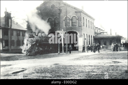 The Cheshire Railroad Station in Keene, New Hampshire, is a historic ...