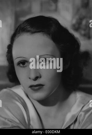 Portrait of a woman, 1934 Stock Photo - Alamy