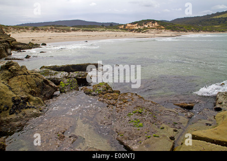 Roaring Beach, on Tasmania's Tasman Peninsula Stock Photo - Alamy