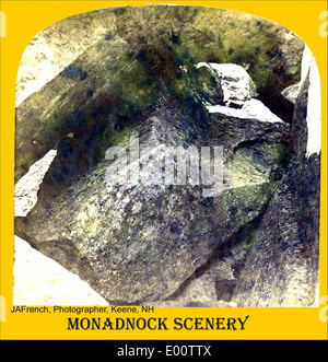 Mount Monadnock, located in Cheshire County, New Hampshire, captured by ...