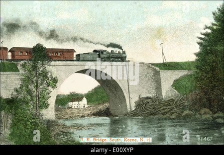 Cheshire Railroad Stone Arch Bridge at Route 101, Keene, New Hampshire ...