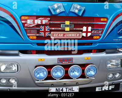 ERF truck logo Stock Photo - Alamy