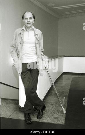 Hannover, DEU, 04.09.1992: Portrait of Paul Feyerabend, philosopher ...