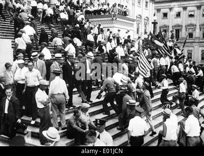 Bonus army in Washington, D.C. 1932 United States Washington. Library ...