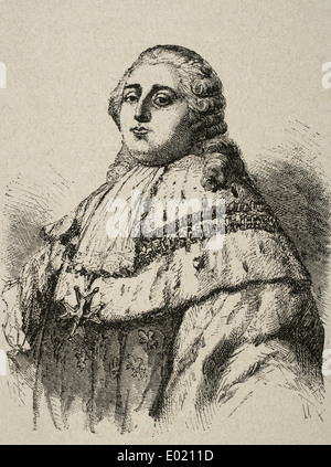KING LOUIS XVI of France in his coronation robes Stock Photo - Alamy