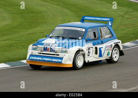 MG Metro 6R4 Group B rally car in Golden Wonder Crisps livery on the ...