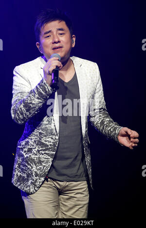 Toronto, Canada. 27th April 2014. Hong Kong Cantopop singer David Lui ...