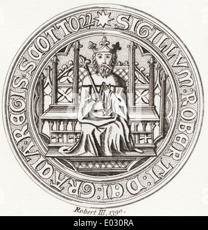 Robert III of Scotland, born John Stewart, aka Earl of Carrick, 1337 ...