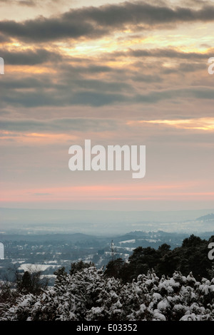 Surrey Hills Sunset Stock Photo - Alamy
