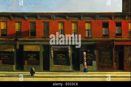 Edward Hopper - Early Sunday Morning (1930 Stock Photo: 48996203 - Alamy