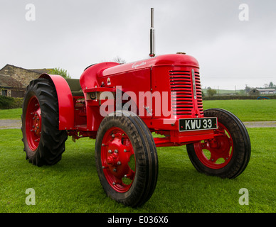 vintage "david brown" cropmaster vintage tractor at ploughing match ...