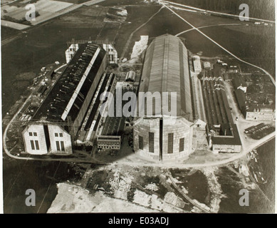 This image features a Zeppelin, a type of rigid airship developed by ...