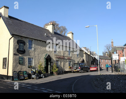 exterior of Losset Inn Alyth Angus Scotland April 2014 Stock Photo - Alamy