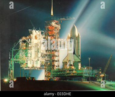 This glossy photo captures a moment from NASA’s Space Shuttle Program, which ran from 1981 to ...