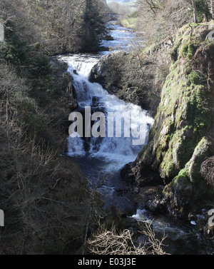 Reekie Linn Waterfall Stock Photo - Alamy