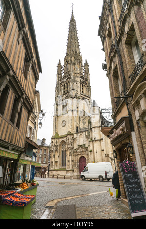 The Church In Harfleur, France Stock Photo - Alamy