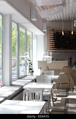 new and clean luxury restaurant in european style Stock Photo - Alamy