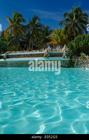 Waterfall with pool in Cuba Stock Photo - Alamy