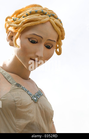 20ft puppet of Lady Godiva's walk through the Streets in Stratford ...