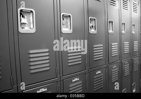 Student Lockers University School Campus Hallway Storage Locker College ...