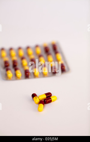 Amoxicillin Antibiotic Tablets - UK Stock Photo - Alamy