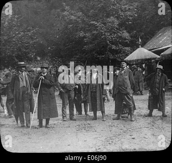 A photograph from September 10, 1893, showing the Congress of Luchon ...