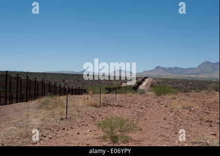 Naco, Arizona, USA. 28th Apr, 2014. A U.S. Border Patrol truck drives ...