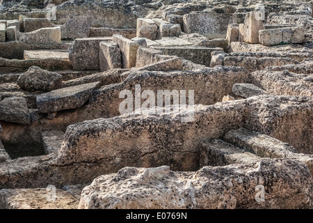 The Roman road Via Egnatia in Veria, Greece Stock Photo - Alamy